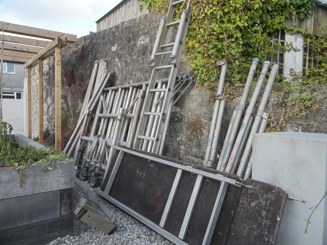 CLIMALLOY SCAFFOLD TOWER all aluminium 7.2m working height £870.00 ...