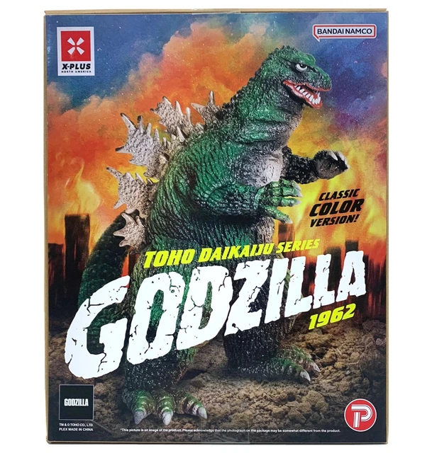 GODZILLA 1962 X-PLUS Toho Daikaiju Series Classic Color Version 2024 ...