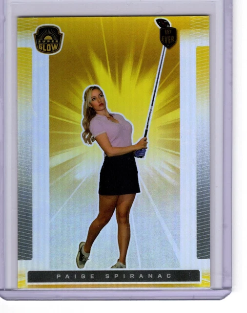 PAIGE SPIRANAC 2021 Super Glow Sports 1St Ever Card Gold - Sp EUR 86,20 ...