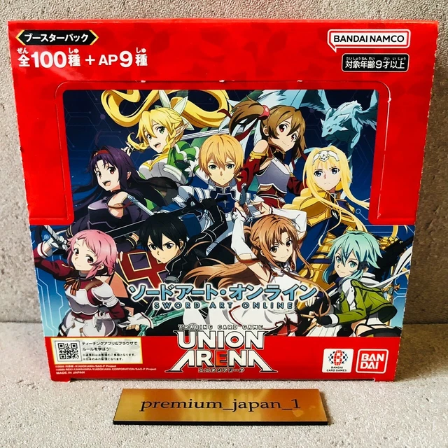 BANDAI UNION ARENA Sword Art Online Booster Pack Box UA15BT TCG Neu Japan Neu EUR 76,30 ...