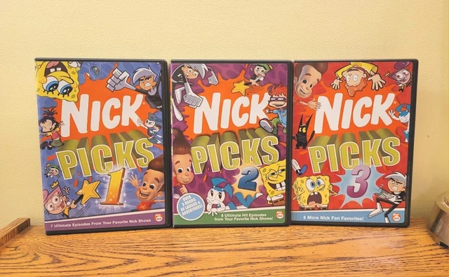 LOT DE 1-3 DVD Nick Picks Nickelodeon EUR 28,24 - PicClick FR