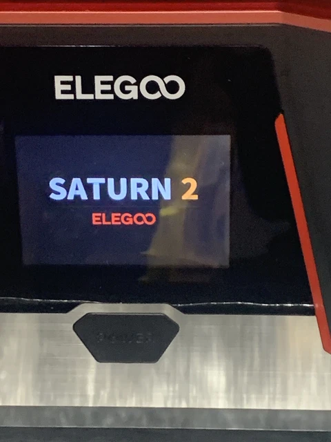 Elegoo Saturn 2 8k Msla Resin 3d Printer Mercury X Bundle 2 New
