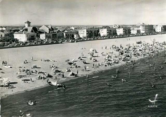 CARTE VALRAS PLAGE Vue aérienne La plage EUR 2,00 - PicClick FR