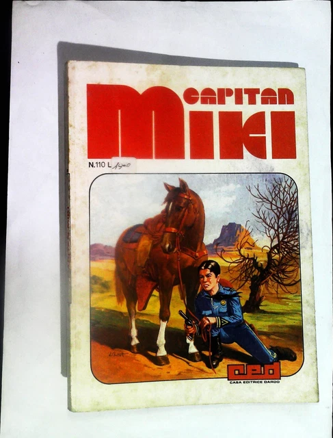 CAPITAN MIKI N. 110- Serie Miki e Blek Gigante - Dardo 1975 EUR 2,20 ...