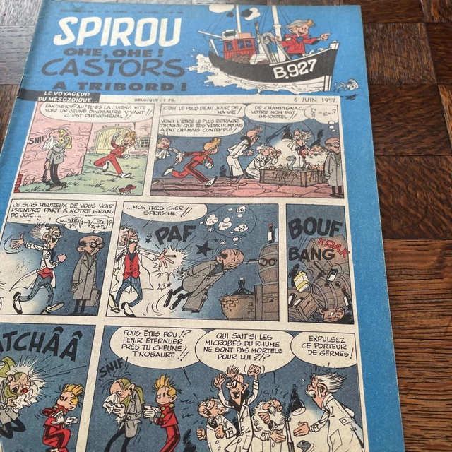 TIM UND STRUPPI Spirou 999 1957 Buck Danny Jeff Jordan Harry e disco ...