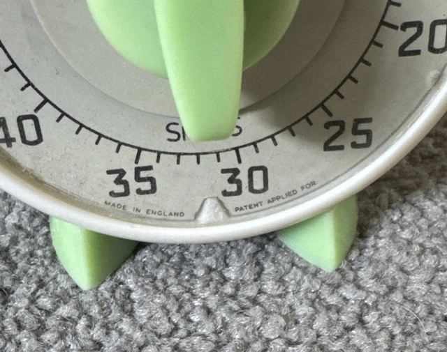 VINTAGE SMITH'S MECHANICAL Bell Alarm Timer With Patent Applied For £0. ...