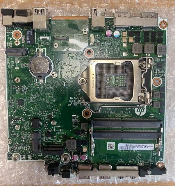 HP PRODESK 600 G4 Desktop Mini PC Motherboard - L04546-002 ...
