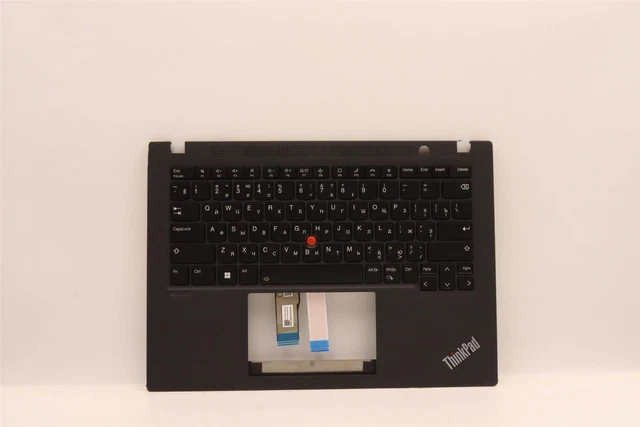 LENOVO THINKPAD T14S Gen 3 Keyboard Palmrest Top Cover Russian Black ...