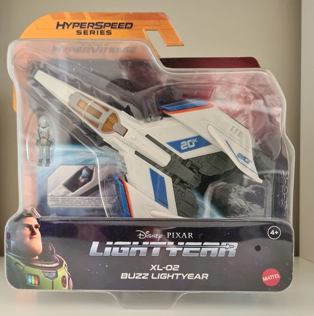 DISNEY PIXAR LIGHTYEAR Hyperspeed XL-02 Rocket Ship & Mini Buzz ...