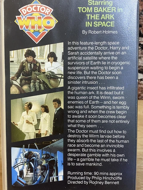 DOCTOR WHO: THE Ark In Space -Vhs- Tom Baker EUR 7,71 - PicClick IT