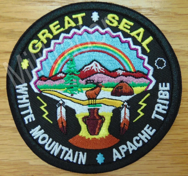 GREAT SEAL OF the White Mountain Apache Tribe Patch $8.95 - PicClick