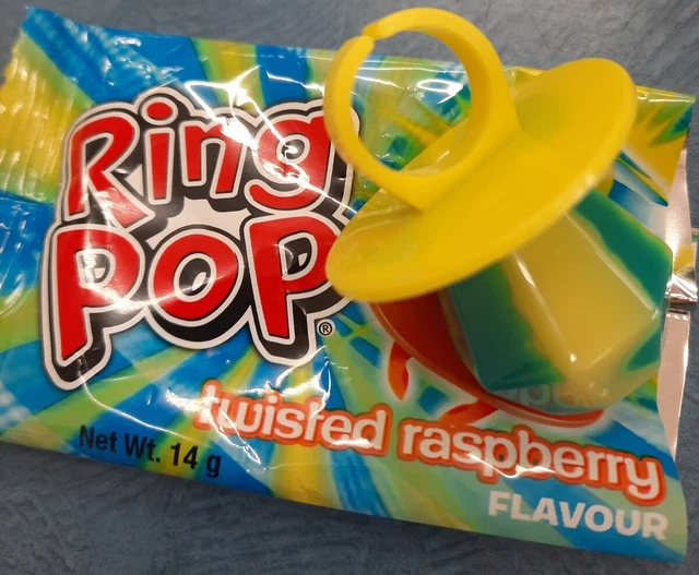 RING POP ORIGINAL Candy | Twisted Raspberry $2.45 - PicClick AU