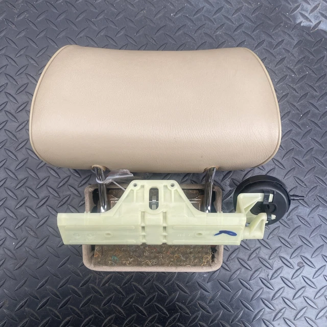 MERCEDES W140 BEIGE driver right rear seat headrest with motor £65.00 ...