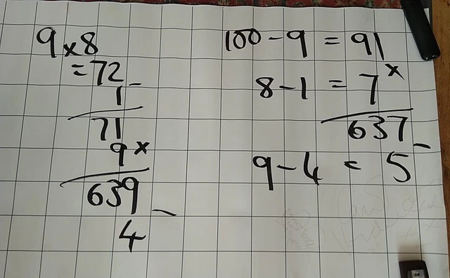 GENUINE COUNTDOWN NUMBERS Work Sheet CAROL VORDERMAN/HENRY BLOFELD ...