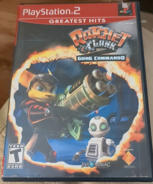 RATCHET & CLANK: Going Commando (Sony PlayStation 2, 2003) - No Manual ...
