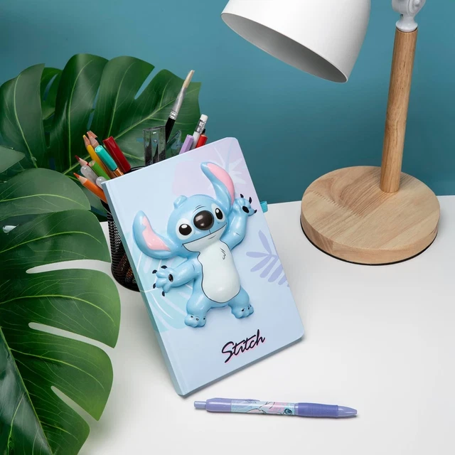 LILO & STITCH Squisy Notebook - 3D Squishy Motif on Cover in Gift Box ...