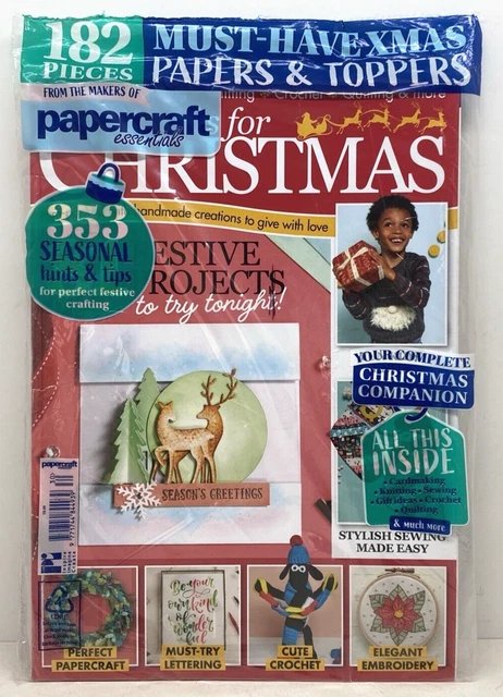PAPERCRAFT ESSENTIALS MAGAZINE Crafts For Xmas Vol 1+ Gifts - Brand New ...