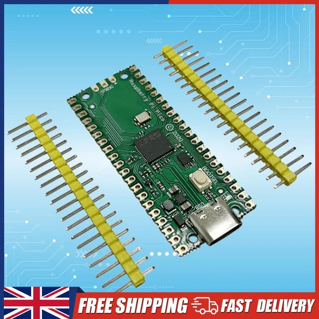 SCHEDA DI SVILUPPO Raspberry Pi Pico processore Cortex-M0+ ad alte prestazioni RP2040 EUR 7,44 ...