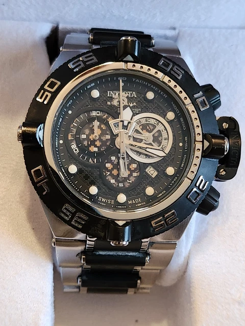 INVICTA SUBAQUA NOMA 4 reserve chronograph #6546 SWISS MADE $149.00 ...