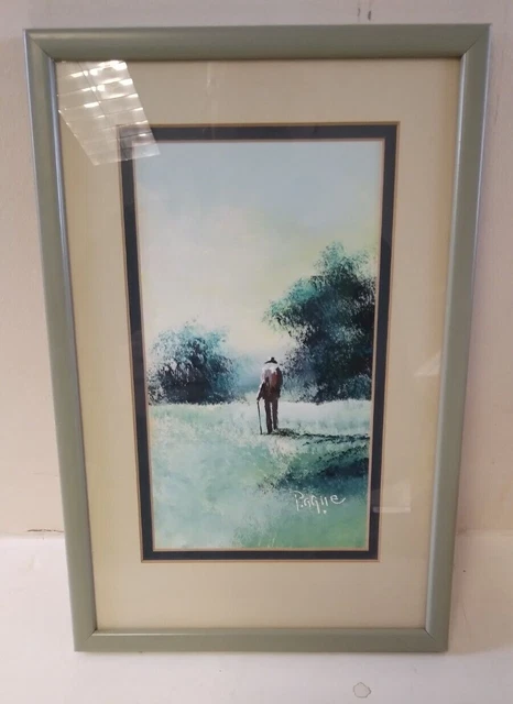 SERGE PAQUET PAQUE Original Framed Artwork $186.79 - PicClick CA