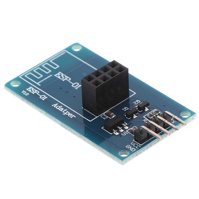 ESP8266 SERIAL WI-FI Wireless ESP-01 Adapter Module 3.3V 5V Compatible ... ESP8266 SERIAL WI-FI Wireless ESP-01 Adapter Module 3.3V 5V Compatible ...