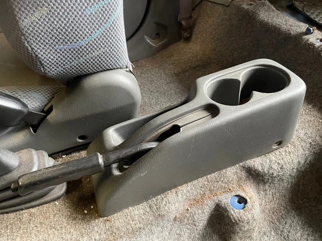 SUZUKI JIMNY CENTER Console Cup Holder Handbrake Surround Trim Grey ...