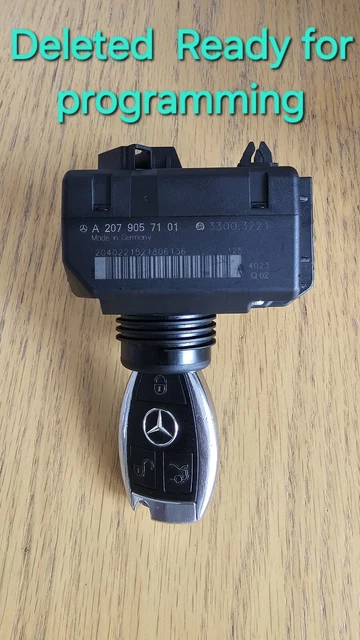 MERCEDES C E Class W204 W207 Ignition Module Switch With Key ...