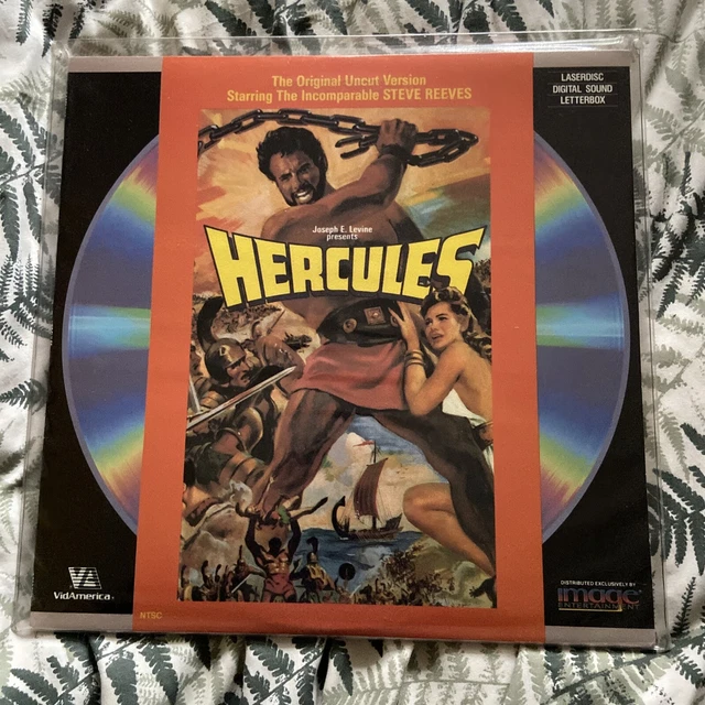 RARE LASERDISC HERCULES The Original Un Cut Version Staring Steve ...