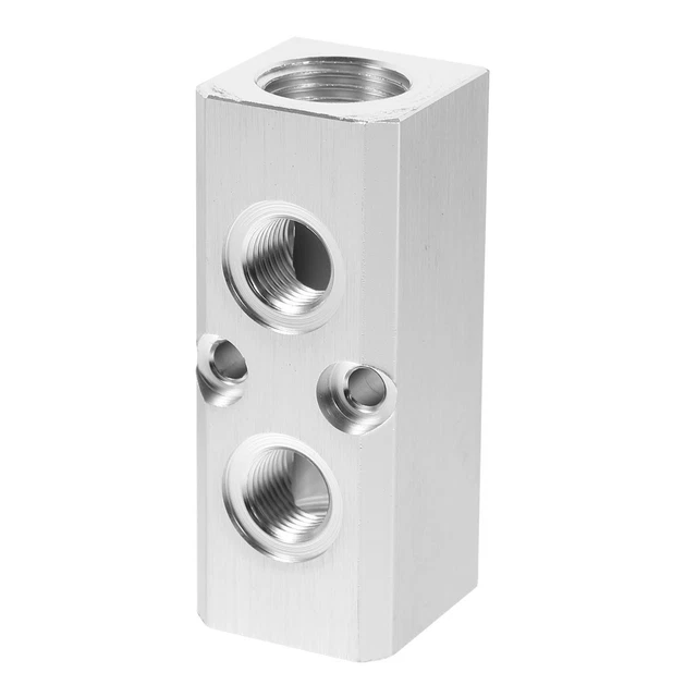 MULTI-VENTILATED DRAIN SHUNT Air Compressor Manifold Block Fittings $25 ...