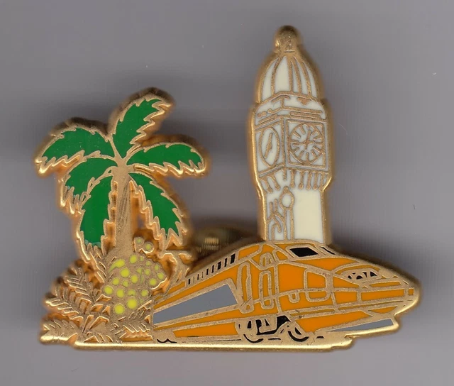 RARE PINS PIN'S .. Train Railways Sncf Tgv Sud Gare Lyon Cote D'azur Nice 06 ~Eo EUR 6,99 ...