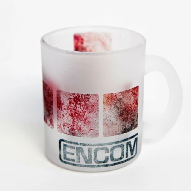 ENCOM TRON INSPIRED Movie Glass Mug Flynns Arcade Retro Vintage Man ...