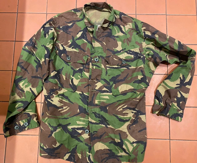 GRADE 1 USED S95 British Army Lightweight Combat Shirt Woodland DPM ...