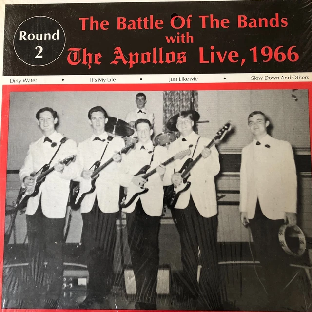 APOLLOS-BATTLE OF THE bands, Live, 1966 LP (60's US Garage) cicadelic ...