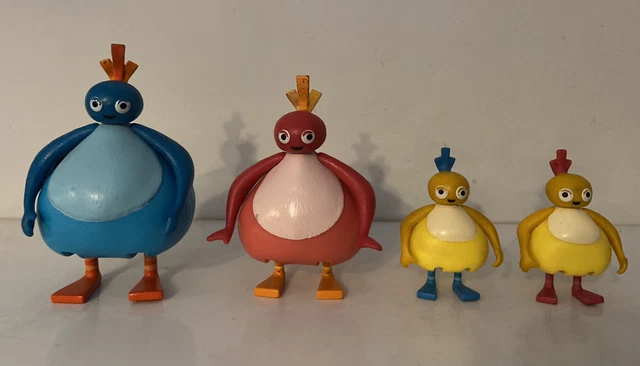 CBEEBIES TWIRLYWOOS FAMILY Character Set 4 Figures £6.95 - PicClick UK