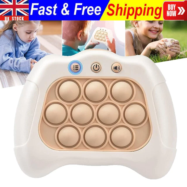 POP PUSH GAME Controller Bubble Sensory Fidget Toy Electronic Whack ...
