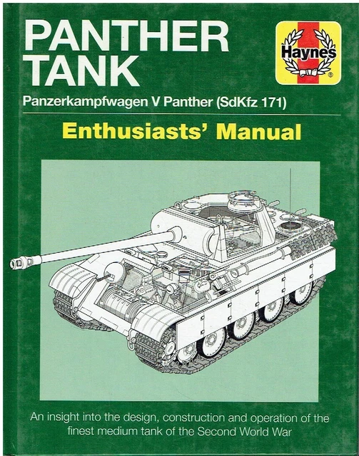 GERMAN ARMY PANTHER Ww2 Battle Tank Design Development & Operation ...