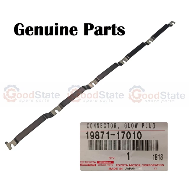 GENUINE LANDCRUISER 105 80 Series 1HZ Glow Plug Buzz Bar Rail Connector ...