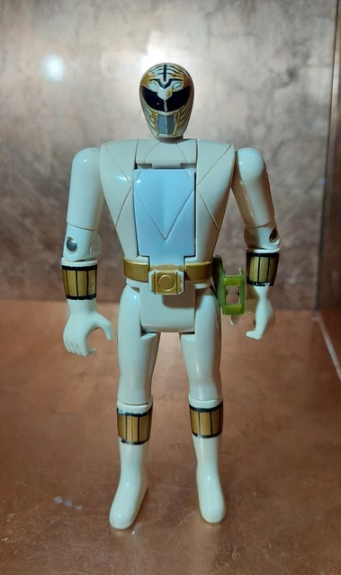 POWER RANGERS WHITE Ranger Flip Head Figure 1993 Bandai It's Retro ...