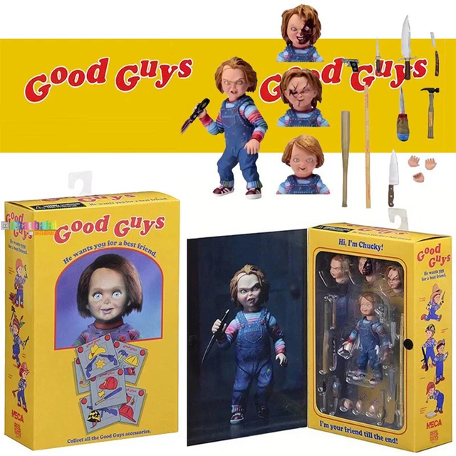 NECA CHUCKY ULTIMATE Good Guy Doll Child's Play 4" Action Figure 1:12 ...
