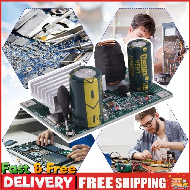 DC12V-120V TO 12V 3A Step Down Module Step Up Boost Buck Voltage ...