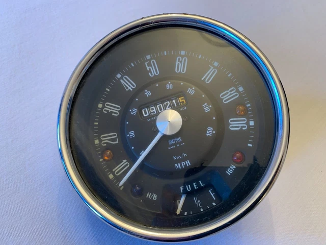 MORRIS MINOR 1000 / Classic Mini Smiths Speedometer Genuine Used Bmc ...
