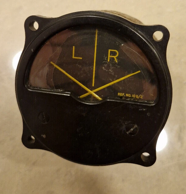 LANCASTER HALIFAX AIRCRAFT Instrument WW2 Visual indicator direction ...