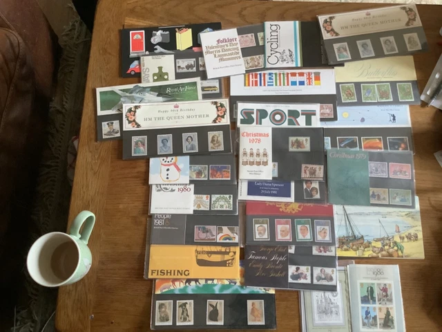 BRITISH ROYAL MINT Stamps Original And Mint Condition Packs Job lot x ...