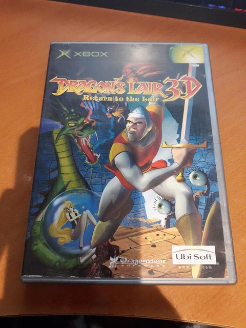 DRAGON'S LAIR 3D: Return to the Lair (Microsoft Xbox, 2002) Box only $7.99 - PicClick CA