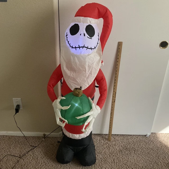 JACK SKELLINGTON NIGHTMARE Before Christmas AIRBLOWN AUFBLASBAR Disney ...