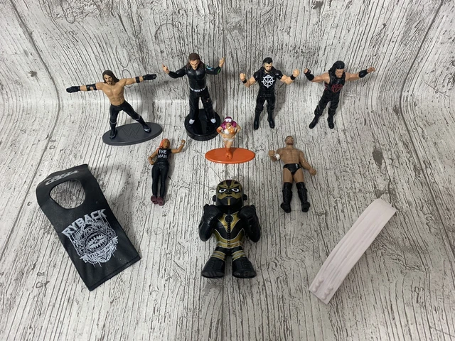 OFFICIAL WWE MATTEL Mini Action figures Wrestling Character Bundle ...