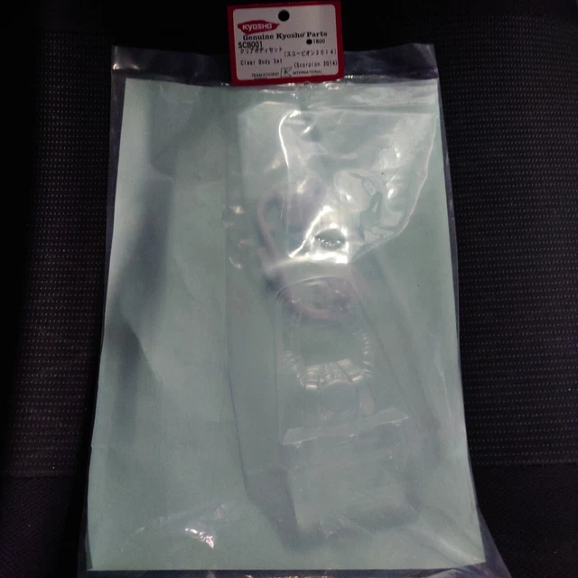 KYOSHO SCB001 SCORPION 2014 Clear Body Set £106.57 - PicClick UK
