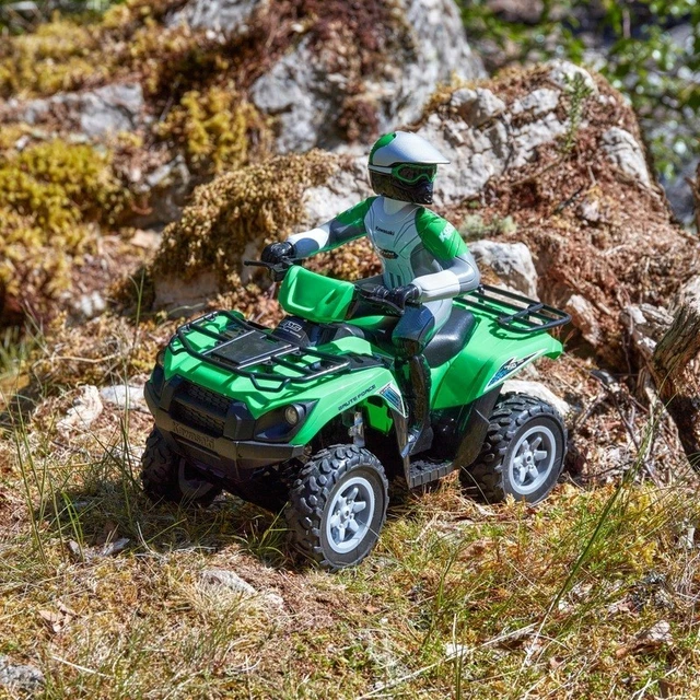 KAWASAKI 1:6 REMOTE Control Brute Force 750 ATV - Max Speed: 7 - 8 km/h ...