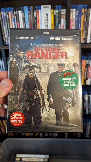 DISNEY'S THE LONE Ranger (DVD, presentazione widescreen, nuovissimo non ...