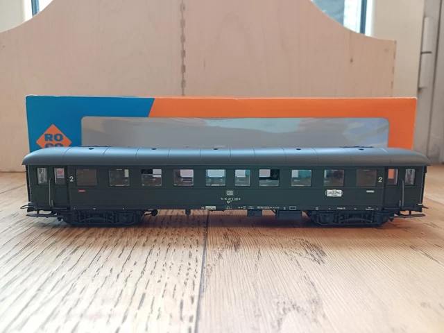ROCO HO 44232A Carrozza 2^ Classe Db In Scala 1:87 EUR 20,00 - PicClick IT